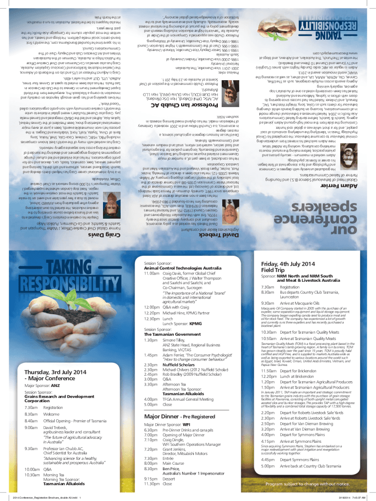 Fillable Online Program subject to change without notice Fax Email ...