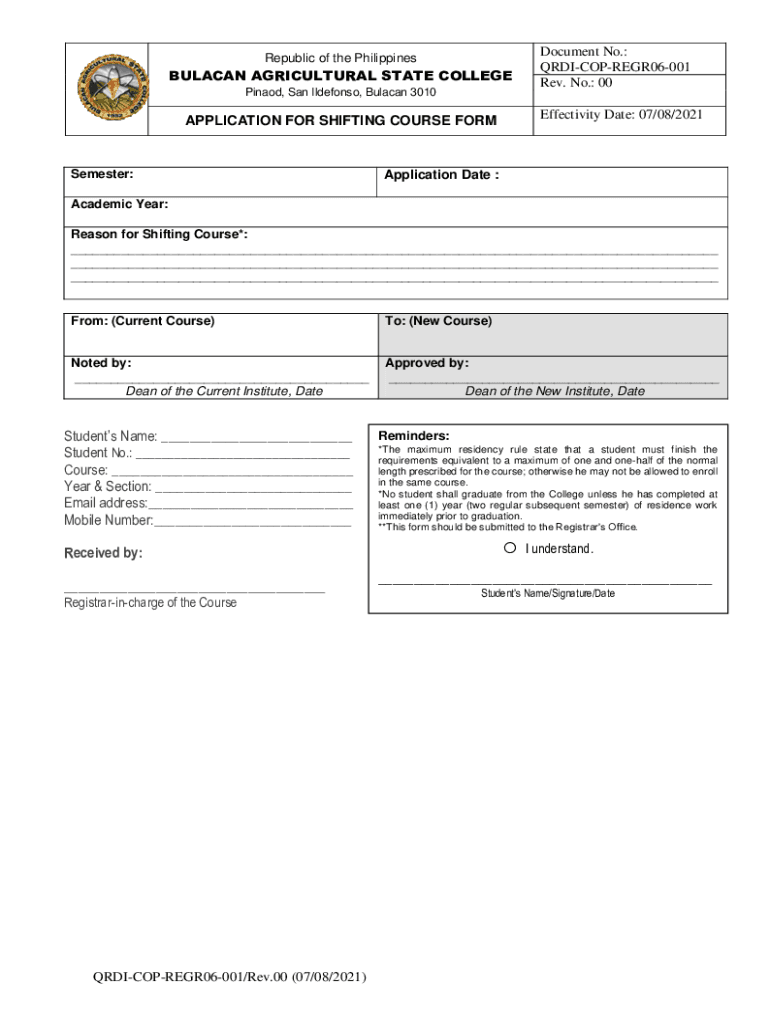 Fillable Online basc edu ADDING, CHANGING & DROPPING OF SUBJECT(S) FORM ...
