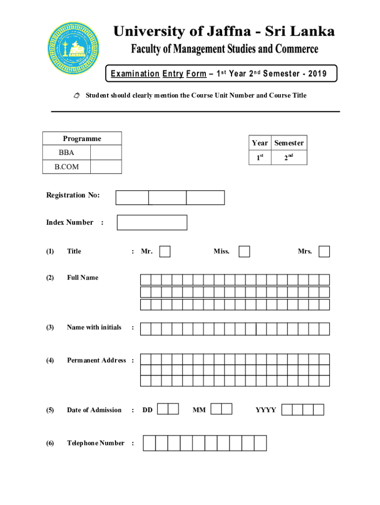 Fillable Online What do I do if I passed all my subject in first ...