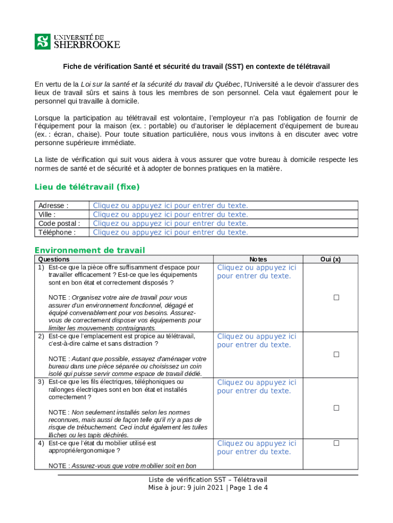 Normes de sant et de scurit au travaill'intention des ... Doc Template ...
