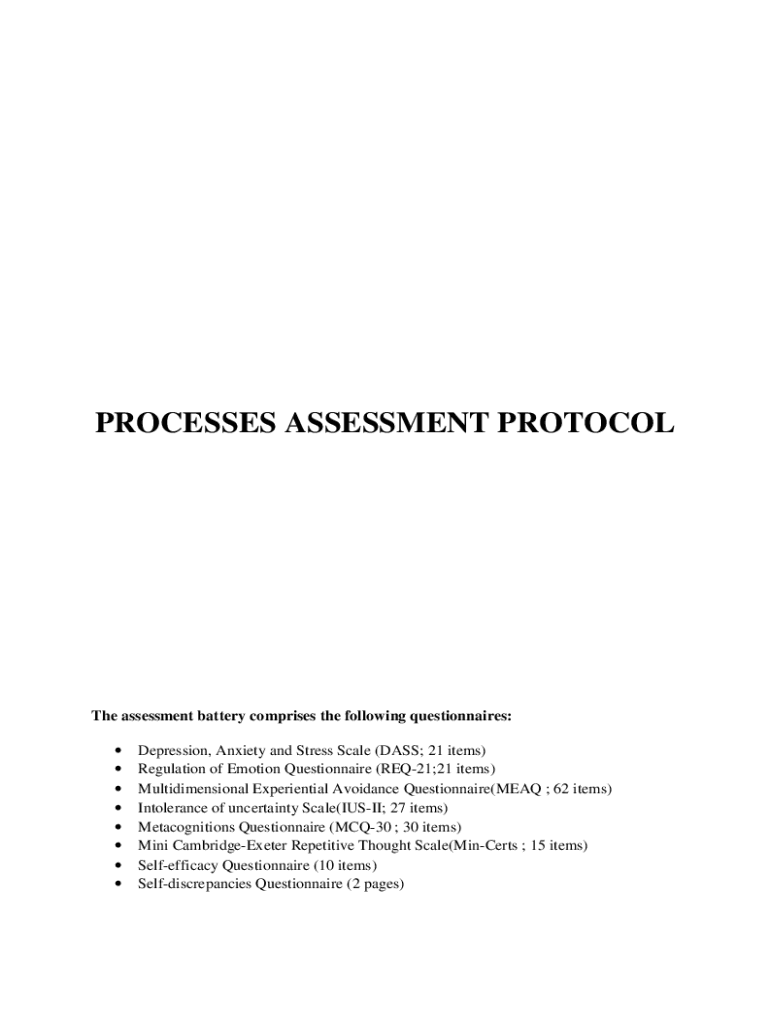 Fillable Online Use of the Depression, Anxiety and Stress Scale (DASS ...