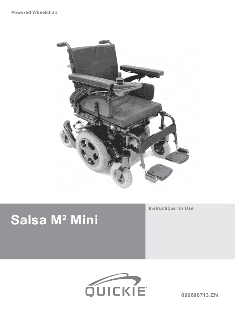 Fillable Online Salsa M2 Mini Fax Email Print - pdfFiller