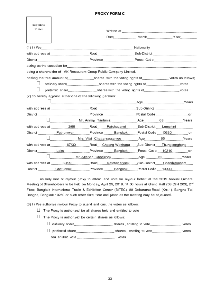 Fillable Online Duty Stamp of Baht 20 Fax Email Print - pdfFiller