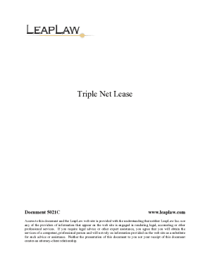 Fillable Online 18 Printable triple net lease properties Forms and ...