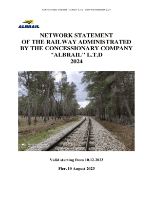 Fillable Online Network Statement 2024 Fax Email Print - pdfFiller