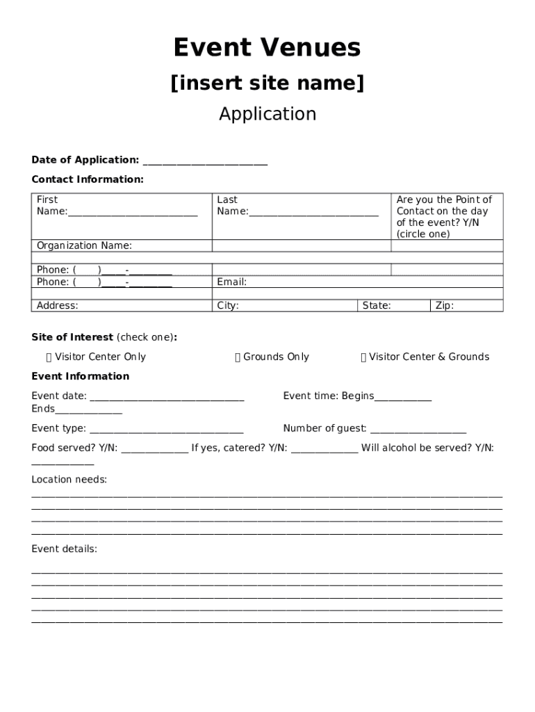 facility rental request - BETHANY CHAPEL Doc Template | pdfFiller