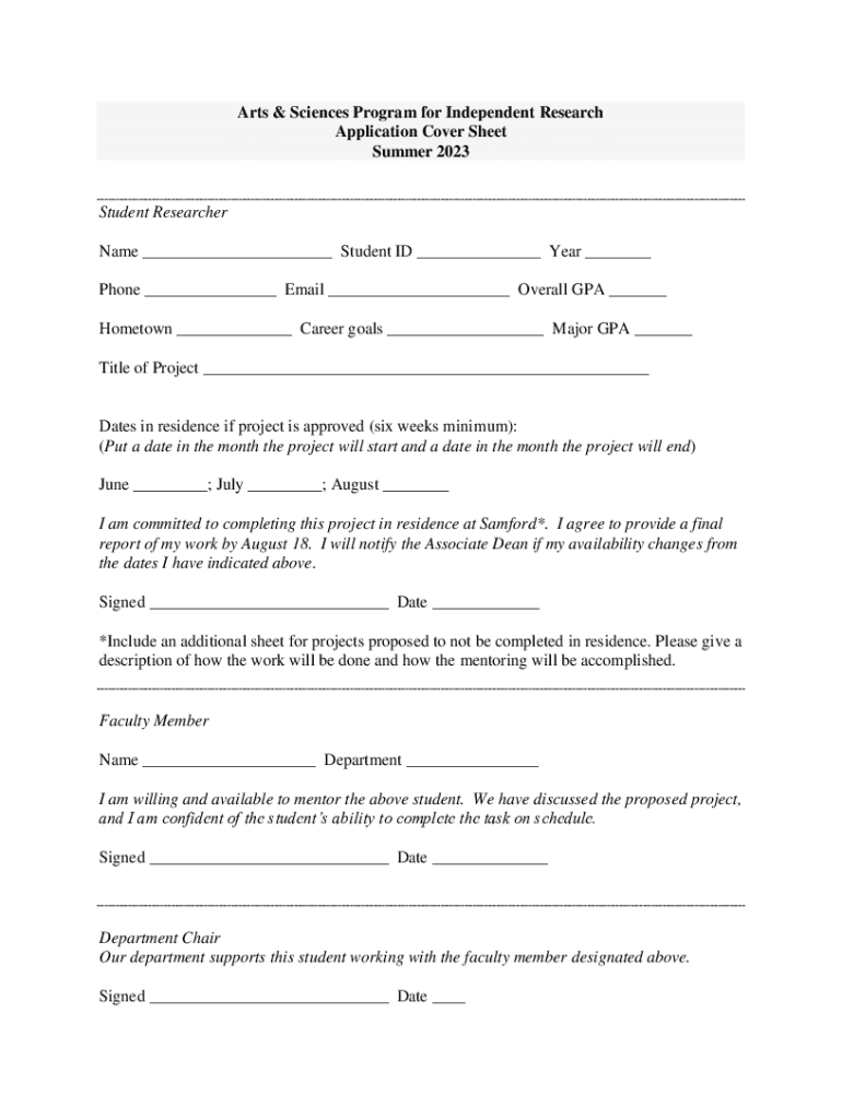 Fillable Online undergraduate independent study request form Fax Email ...