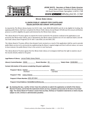 Fillable Online About the Illinois State Library Fax Email Print ...