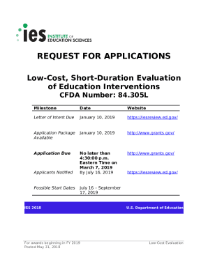 part i: overview - Institute of Education Sciences - ies ed Doc ...