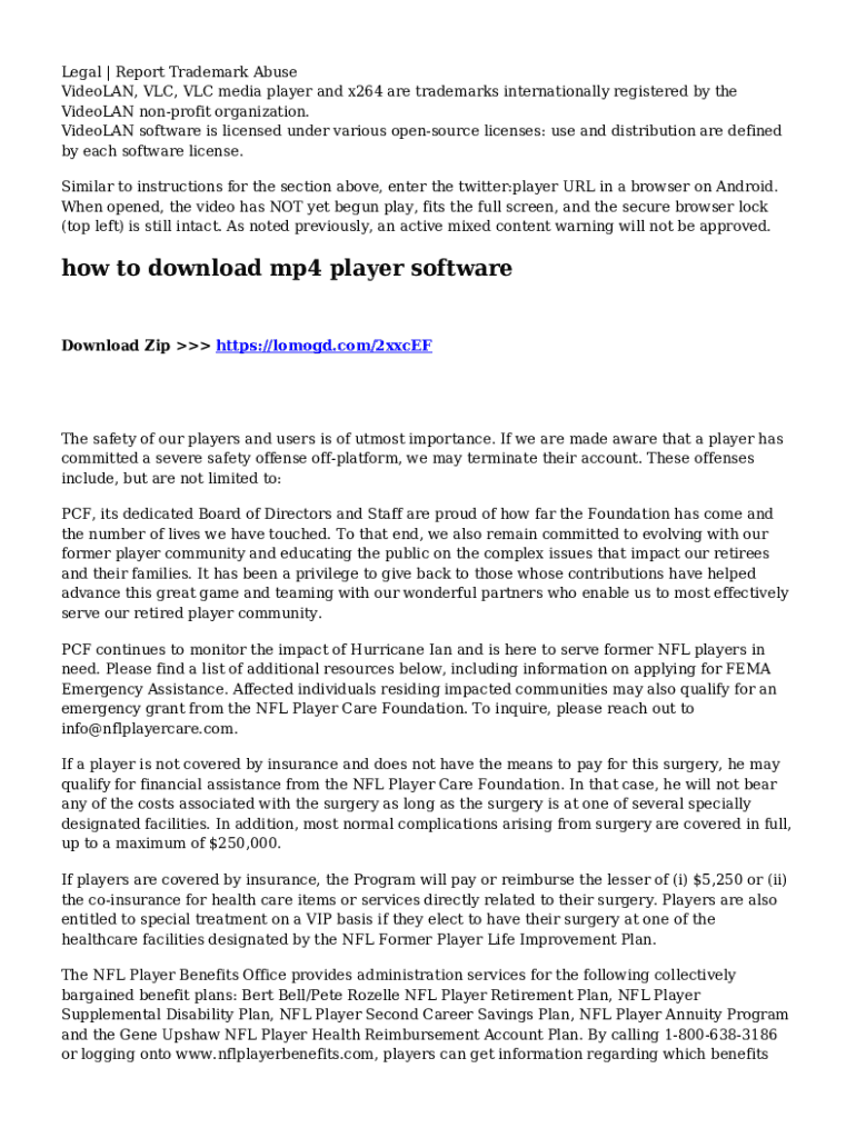 Fillable Online How To Download Mp4 Player Software Fax Email Print ...