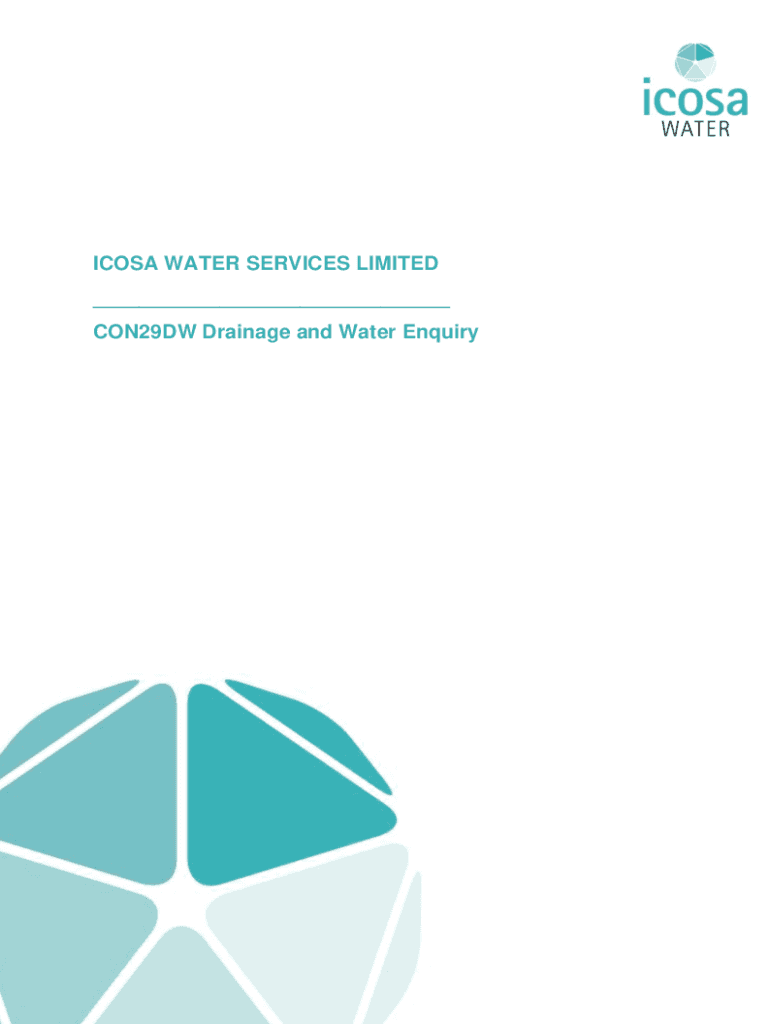 Fillable Online icosa water services limited - Companies House - GOV.UK ...