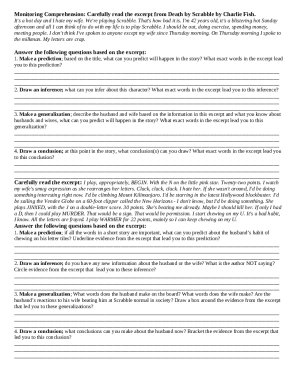 Death By Scrabble by Charlie Fish - short-stories.co Doc Template ...