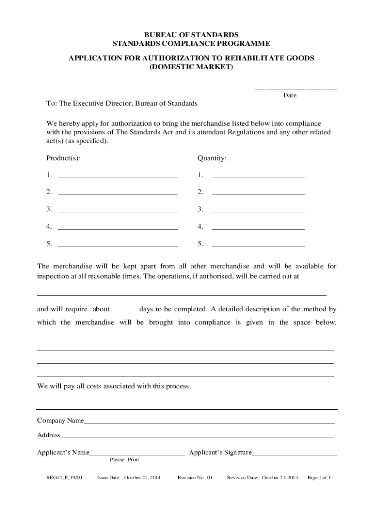 Fillable Online National Compliance and Regulatory Authority Fax Email ...