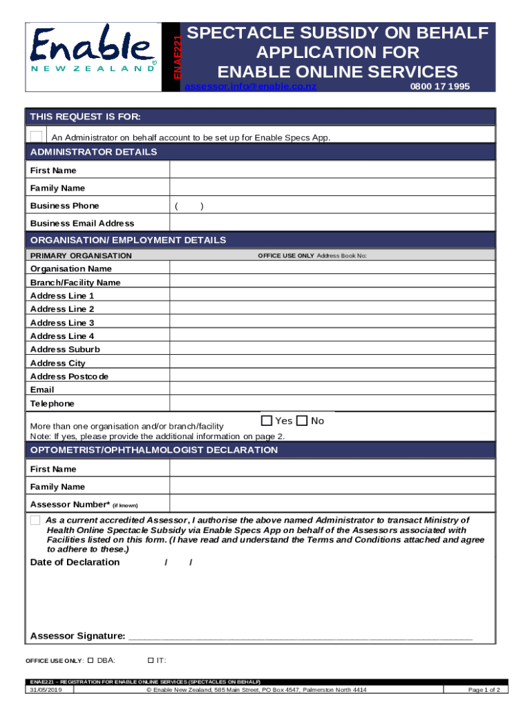 enae221-enable-online-with-rtl-assessor--on-behalf- ... Doc Template ...
