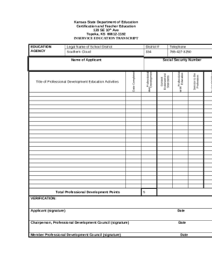 Sample Individual Professional Development Plan Doc Template | pdfFiller