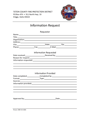 Fillable Online Apparatus Visit Request Fax Email Print - pdfFiller