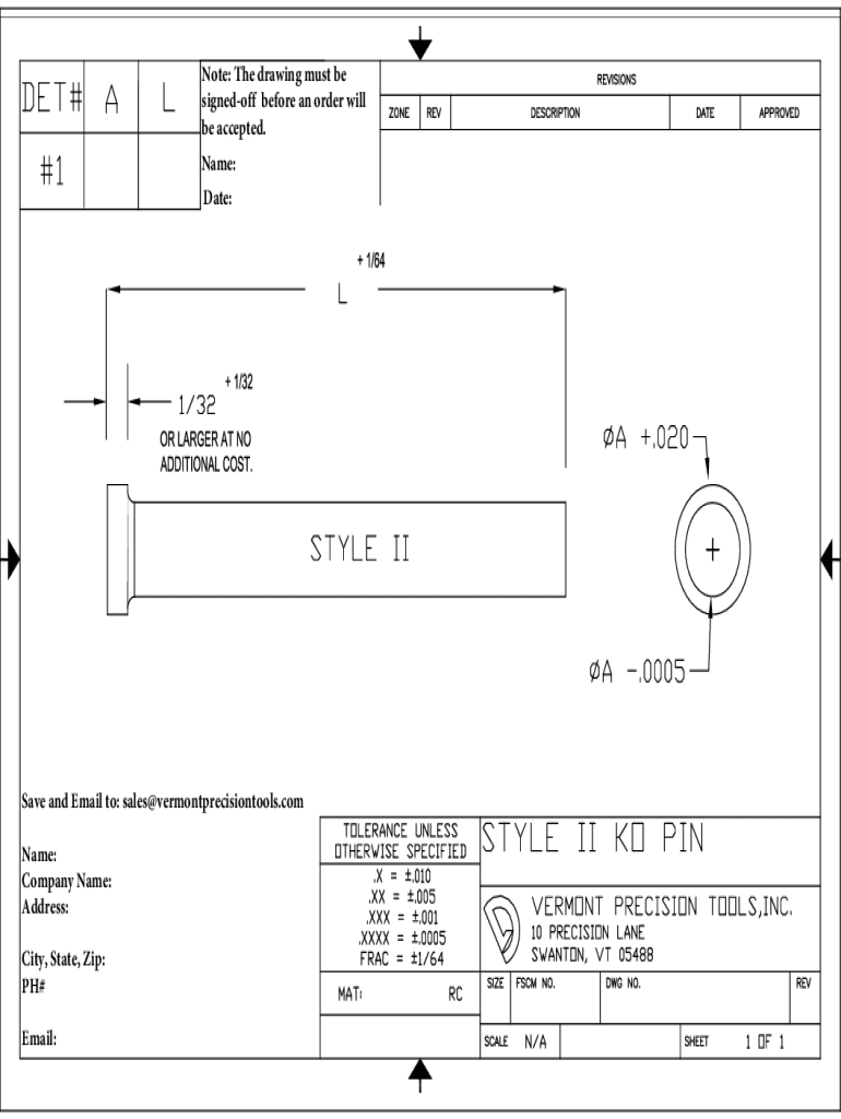 Fillable Online STYLE III KOP Form Fax Email Print - pdfFiller
