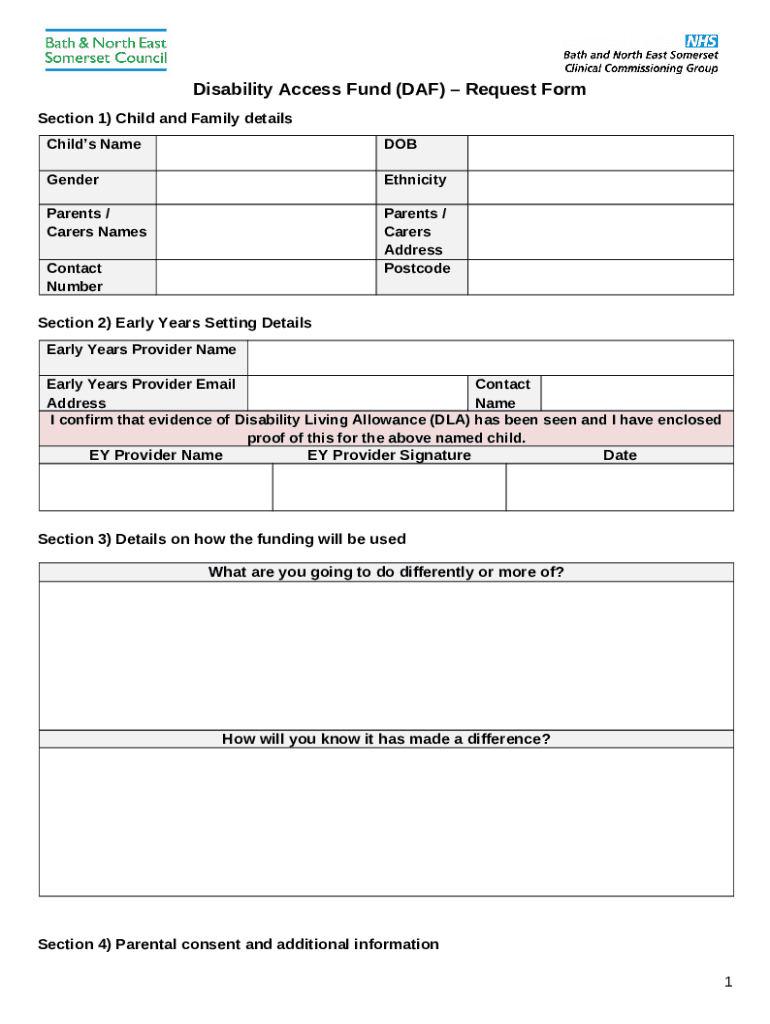 Disability Access FundFree childcare and education for 2 ... Doc ...