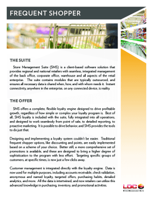 Fillable Online LOC POS for Grocery StoresPOS Plus SolutionsRDS Fax ...