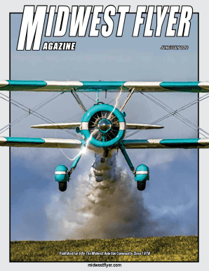 Fillable Online Midwest Flyer Magazine - June / July by Dave Weiman Fax ...