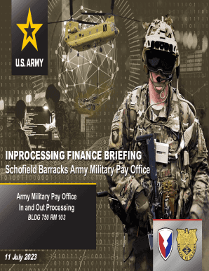 Fillable Online Army Military Pay Office :: U.S. Army Garrison Hawaii ...