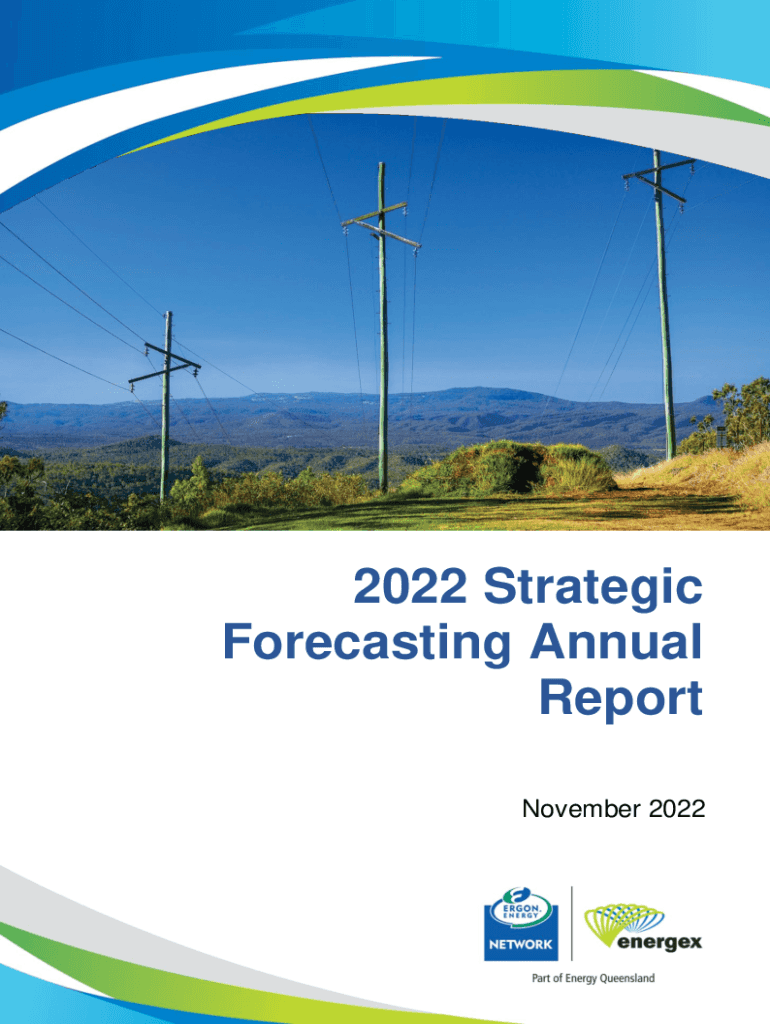 Fillable Online 2022 Strategic Forecasting Annual Report. 2022 Strategic Forecasting Annual ...