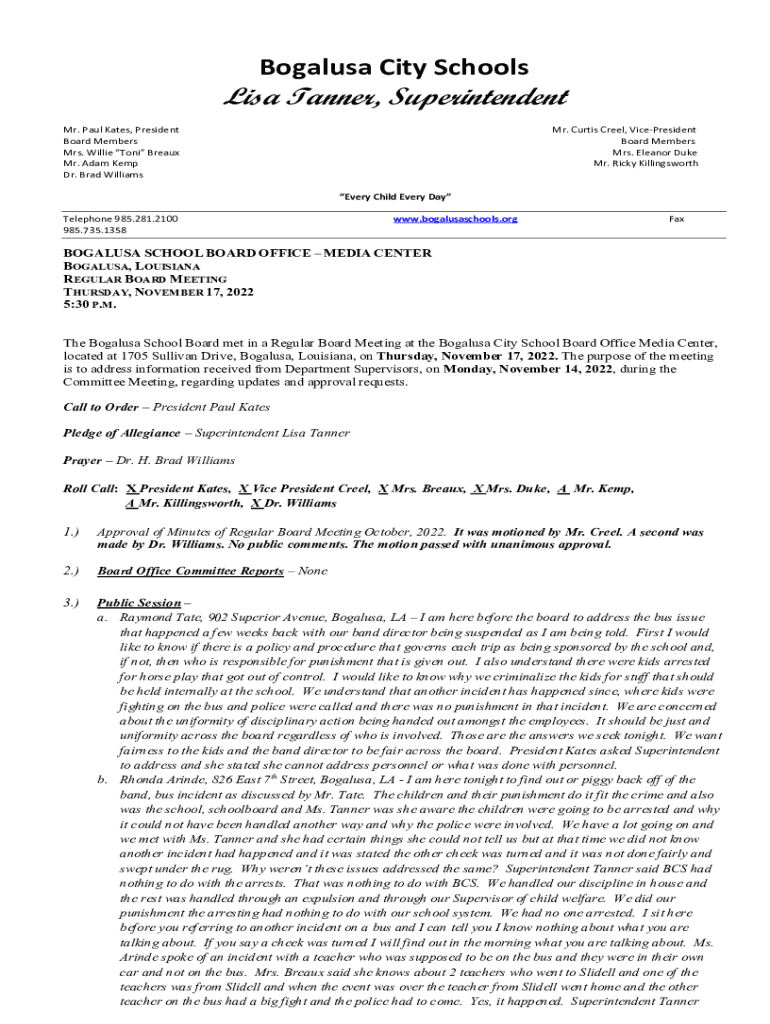 Fillable Online L.H. Marrero Middle School Named November 2022 School ...