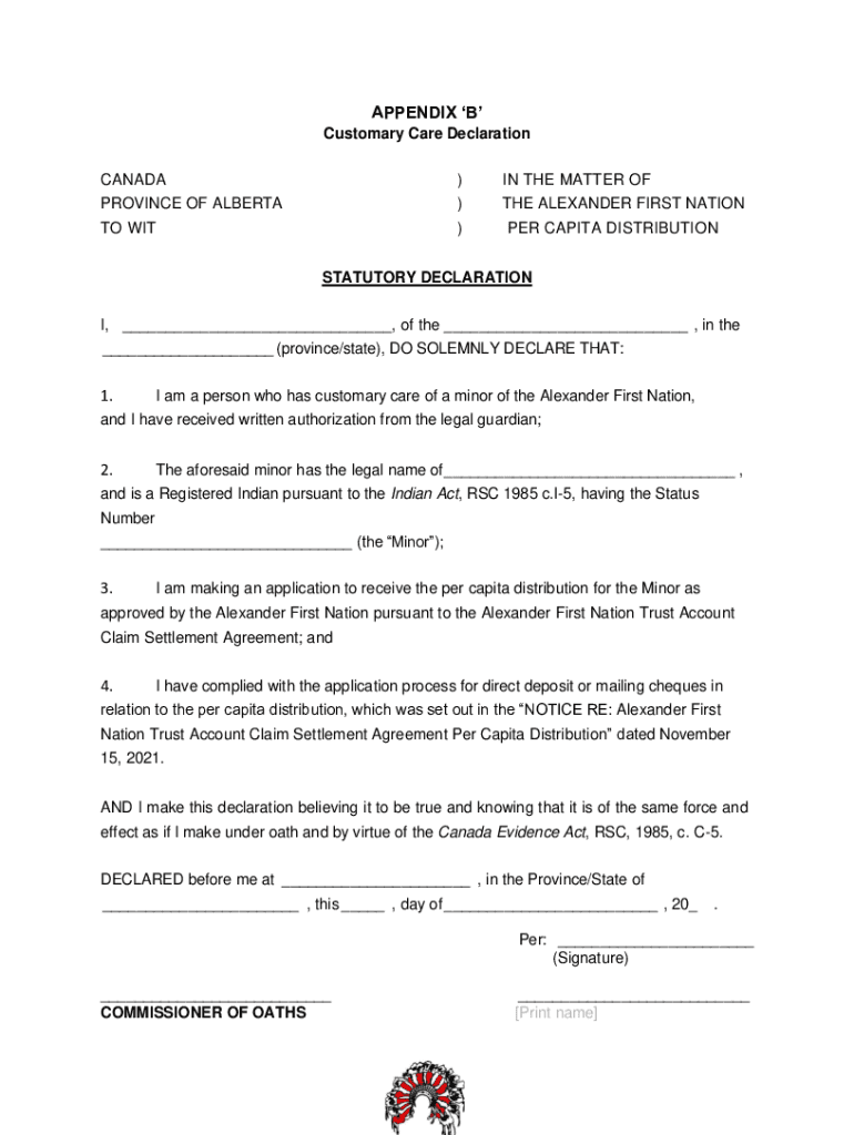 Fillable Online APPENDIX 'B' 1. 2. 3. 4. Fax Email Print - pdfFiller