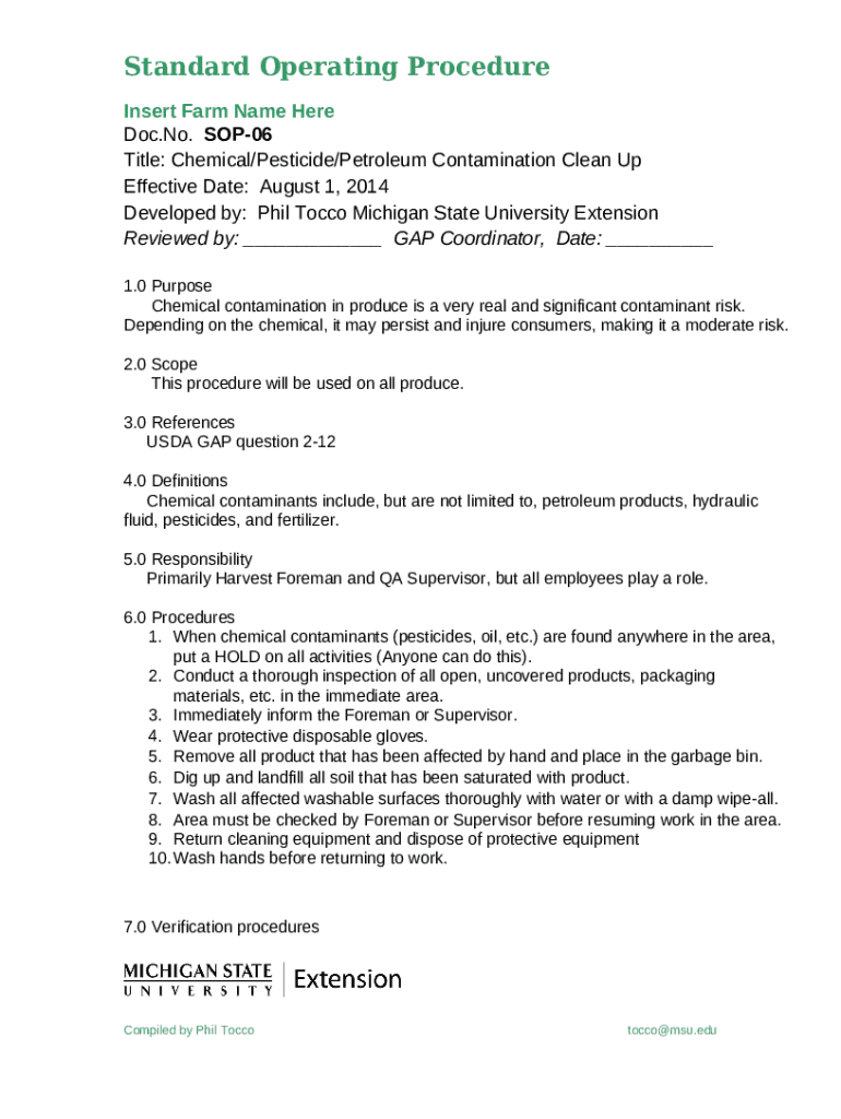 Phillip Tocco - Online Food Safety Program Doc Template | pdfFiller