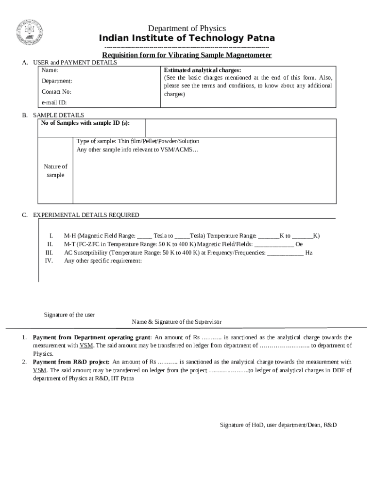 A High Sensitivity Custom-Built Vibrating Sample ... Doc Template ...