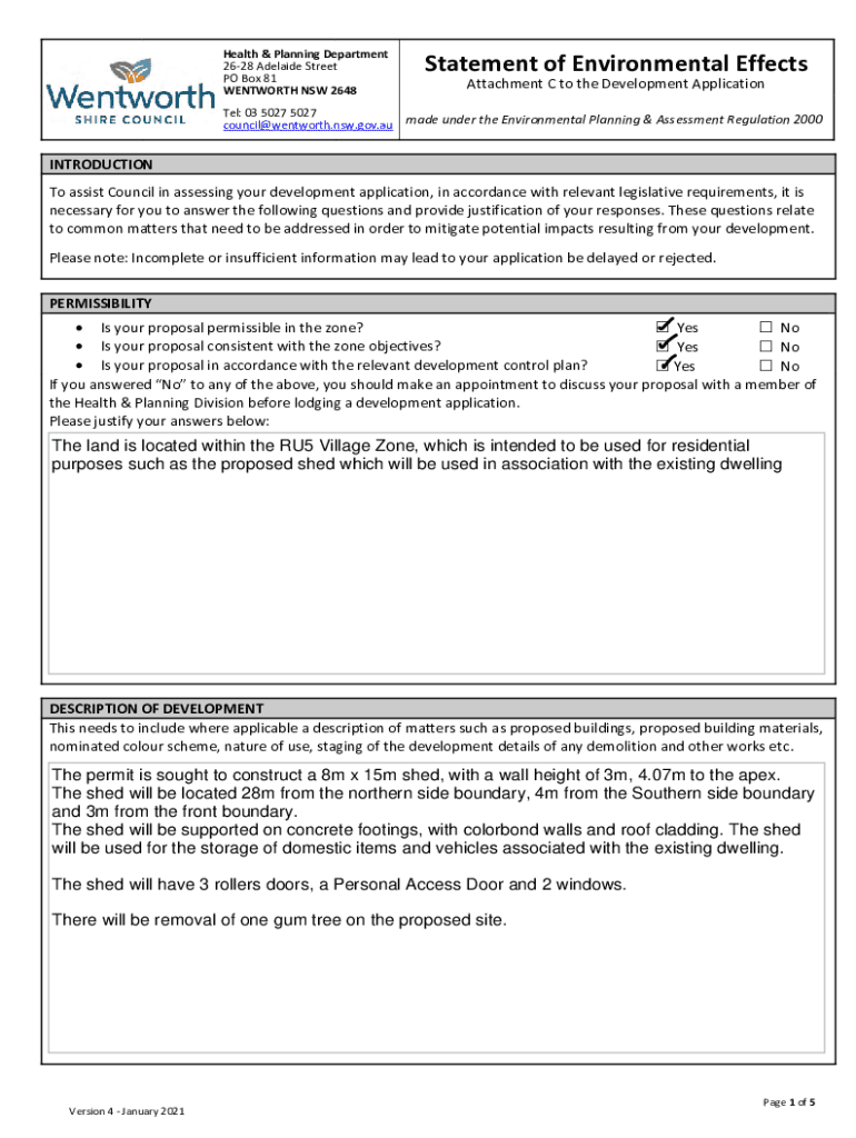 Fillable Online Section 94, Open Space/Recreaction Contribution Plan ...