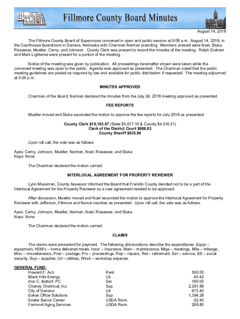 Fillable Online Geology and Ground-Water Resources of Fillmore County ...