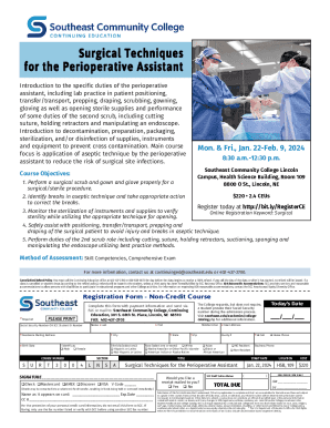 Fillable Online Surgical Techniques for the Perioperative Assistant ...