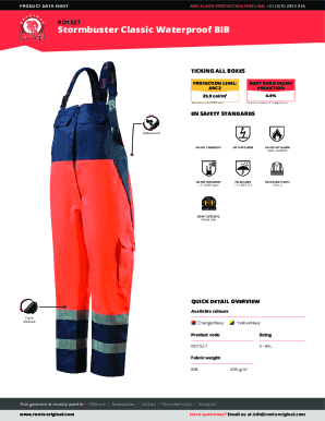 Fillable Online PRO-WEAR ARC FLASH PROTECTION CLOTHING & KITS Fax Email ...