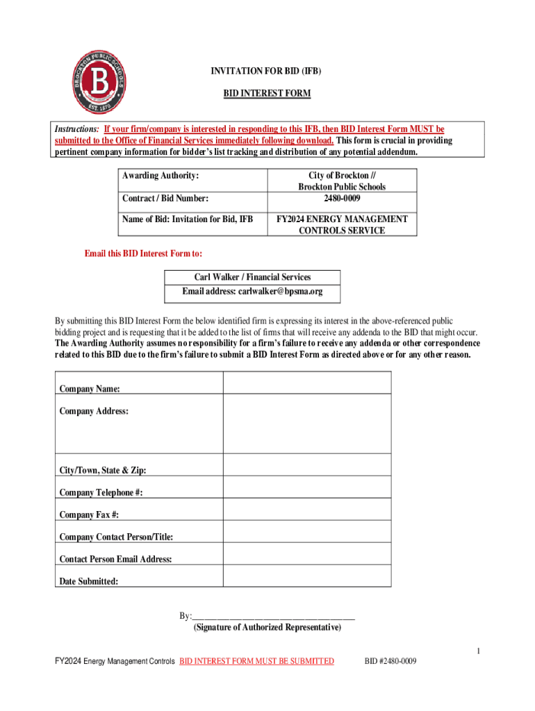 Fillable Online Notification of Intent to Invite Bids NATO Alliance ...