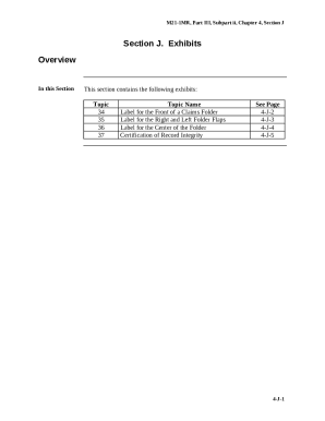 M21-1MR, Part III, Subpart ii, Chapter 4, Section J.Exhibits. Files and ...