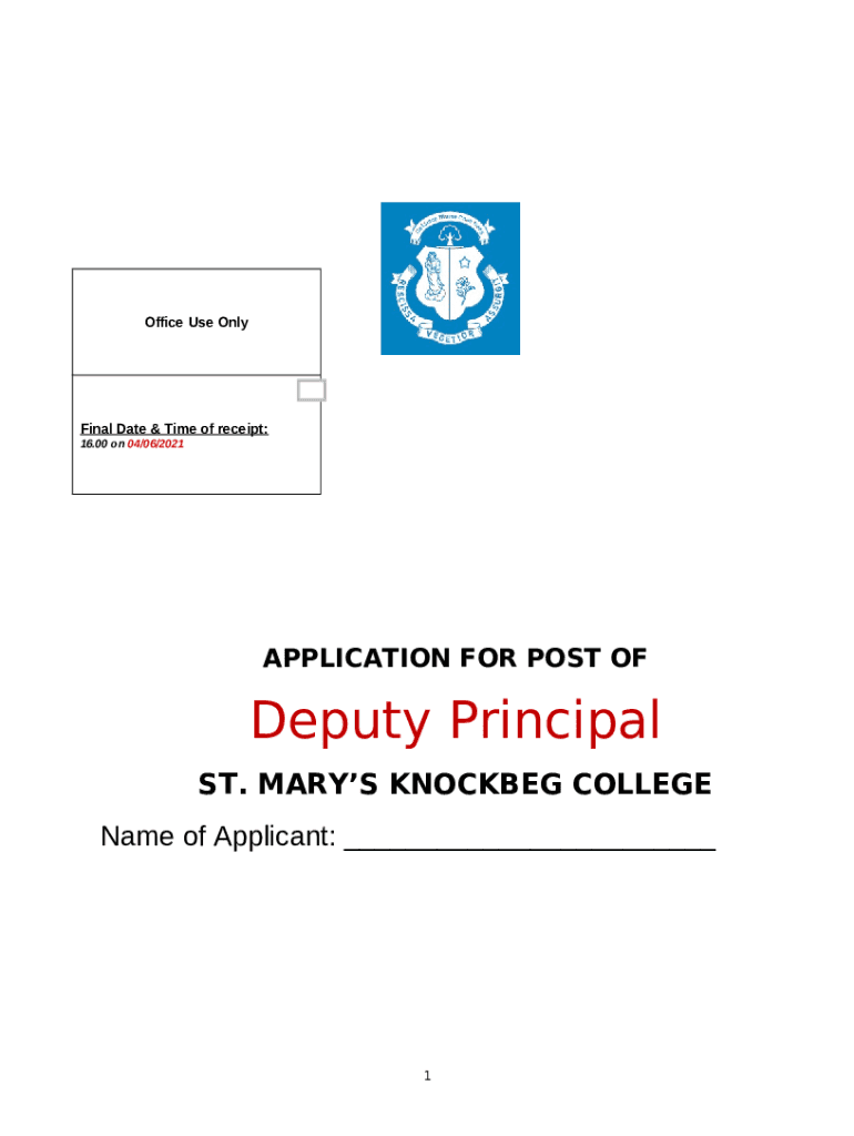 Checklist for All Applicants APPLYING FOR THE ... Doc Template | pdfFiller