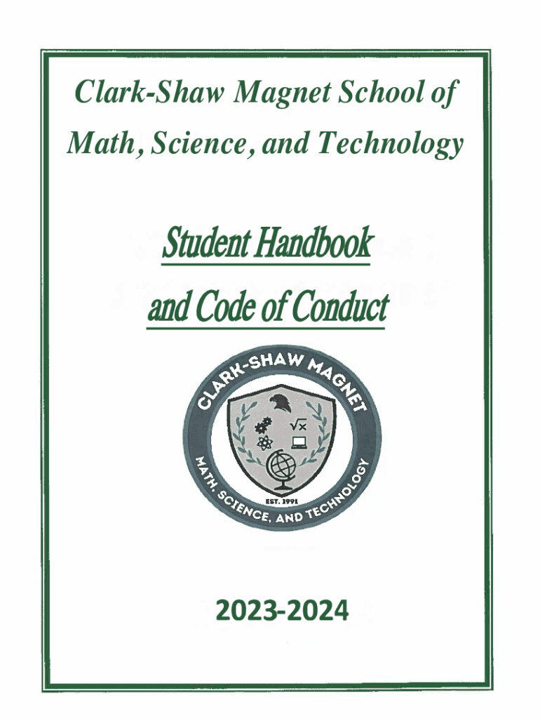 Fillable Online Student Handbook and Code of Conduct - Connect Suite Fax Email Print - pdfFiller