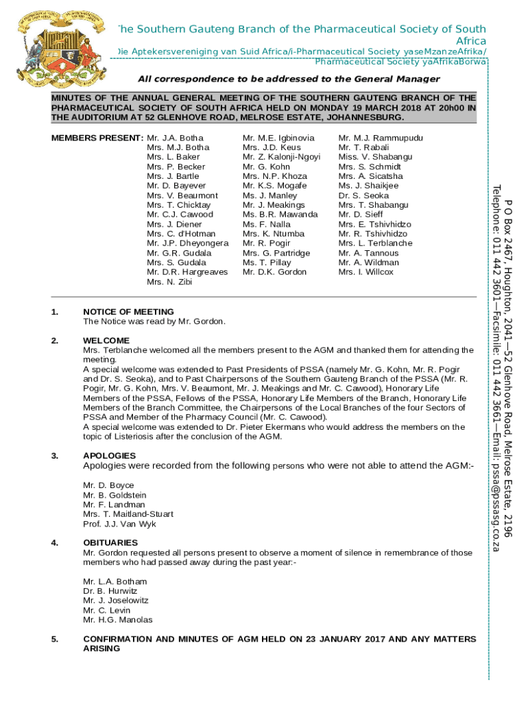 The Pharmaceutical Society of South Africa Southern ... Doc Template ...