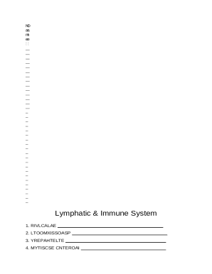 1 The Lymphatic System: Structure and Function with a ... Doc Template ...