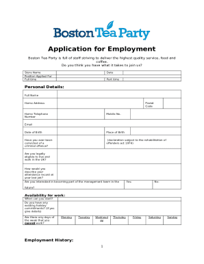 Common Food Service Interview Questions Doc Template | pdfFiller