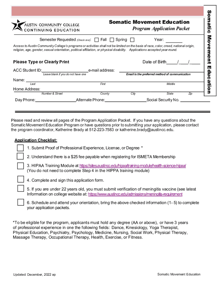 Fillable Online Certified Nurse Aide Program Application Packet Fax ...