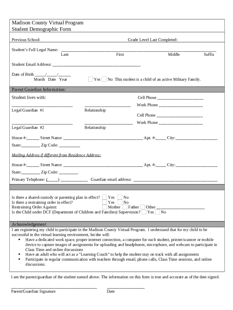 Virtual Program Guidelines and Application Doc Template | pdfFiller