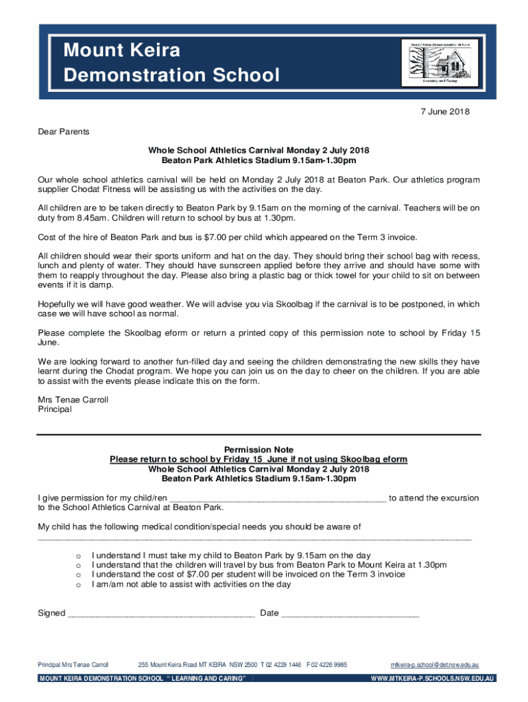 Fillable Online ATHLETICS ENROLLMENT FORM Fax Email Print - pdfFiller