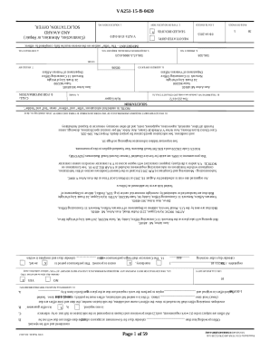 1 SECTION A COVER PAGE - SF-1442 ATTACHED Doc Template | pdfFiller