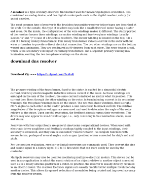 Fillable Online Resolvers - What Are They and How Do They Work? Fax ...