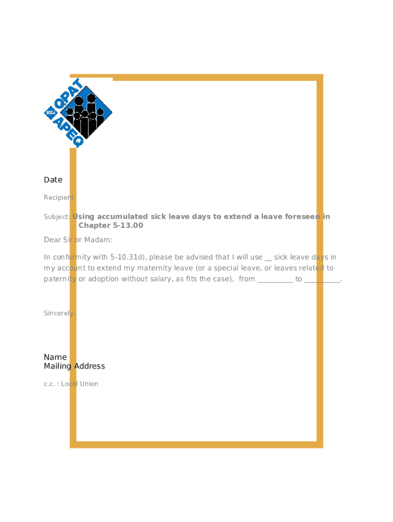 Using-accumulated-sick-leave-days-to-extend-a-leave ... Doc Template ...