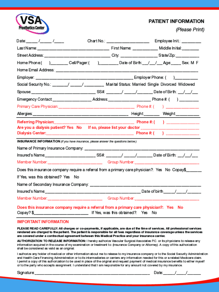 Fillable Online New-Patient-Registration-Forms Fax Email Print - pdfFiller