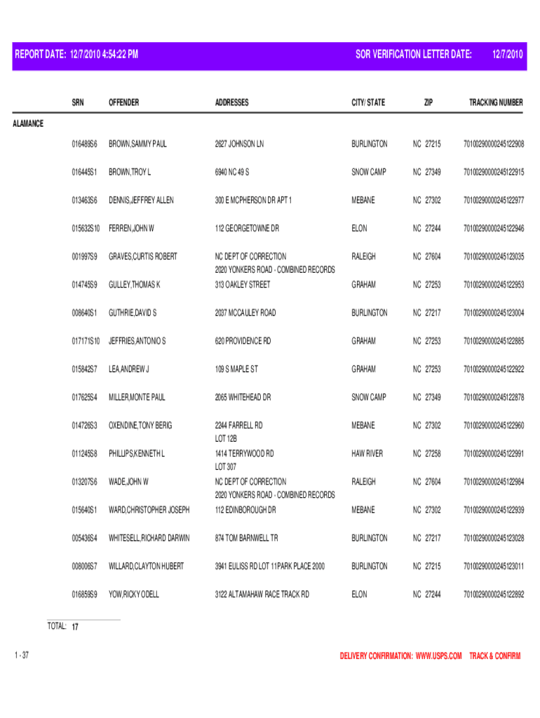 Fillable Online NCSBI - Criminal Information and Identification Fax ...