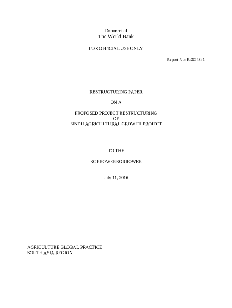 BLANK TEMPLATE FOR SIMPLE RESTRUCTURING Doc Template | pdfFiller